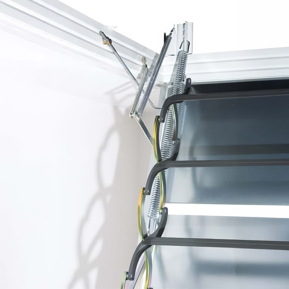 FAKRO LSF Fire-Rated Scissor Attic Ladder – 60-Minute Rated