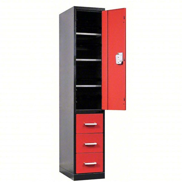 Hallowell Fort Knox Locker: Secure Storage with 3 Drawers
