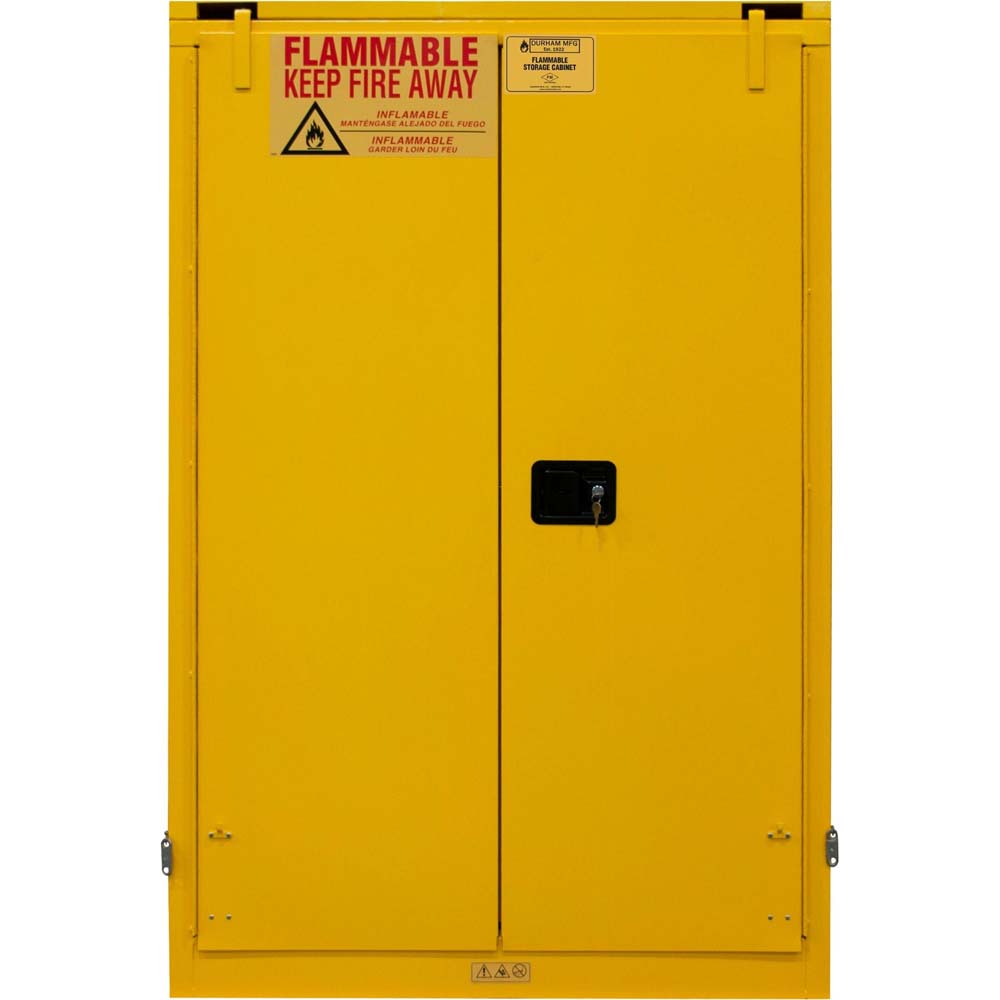 Durham 45-Gallon Flammable Storage Cabinet | Self-Closing