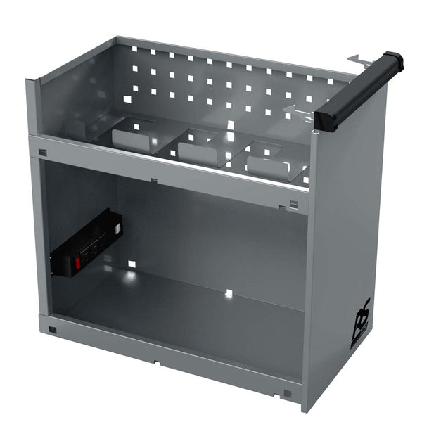 Homak 44" RS Pro 8-Drawer Flip-Top Service Cart- Inventive Garage