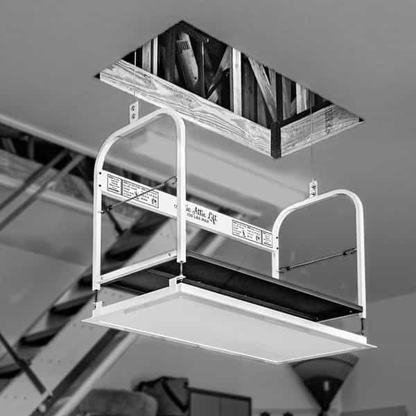 8 Easy Ways to Lift Boxes into Your Attic