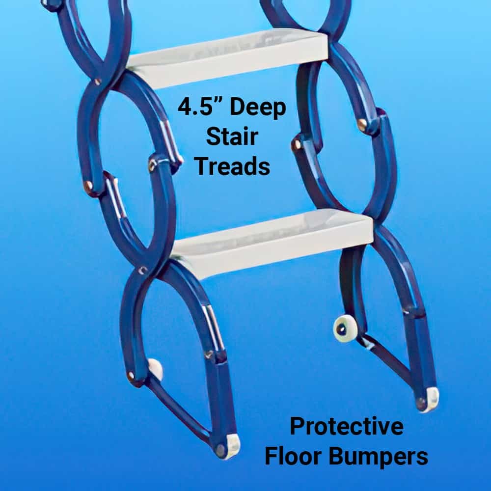 Star Attic Stairs | Rainbow Attic Stairs